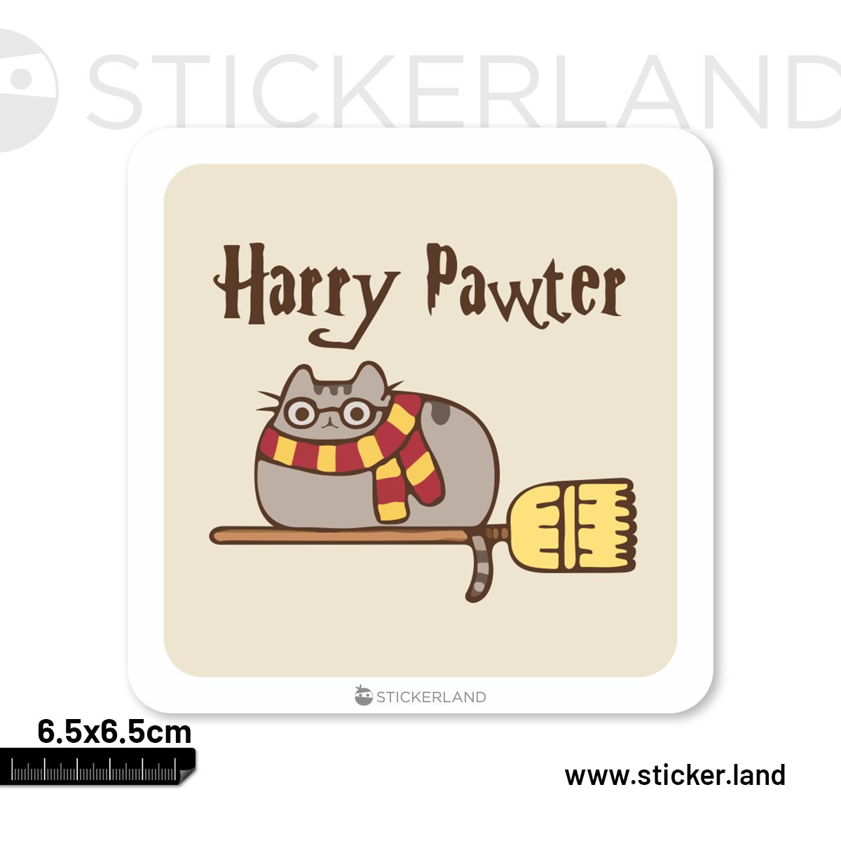 Stickerland India Harry Potter Sticker 6.5x6.5 CM (Pack of 1) – STICKERLAND